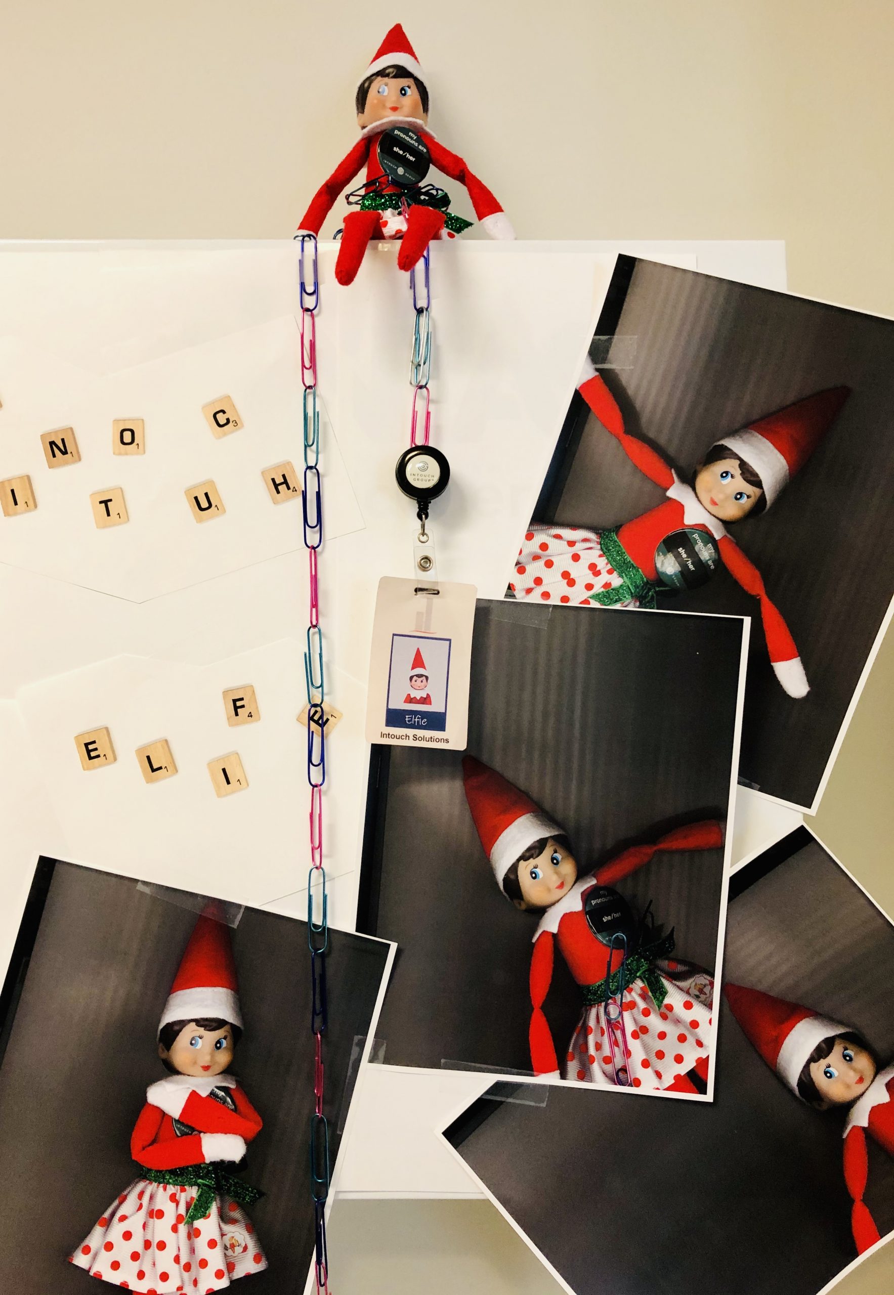 Elfie the Elf Brings Holiday Cheer to Intouch